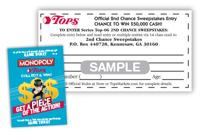 2nd chance ticket - Sweepstakes Mag