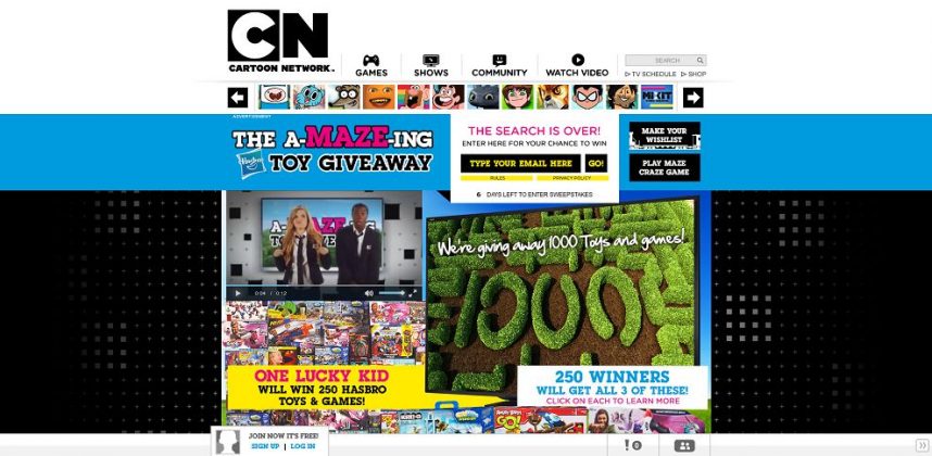 Hasbro Holiday Sweepstakes