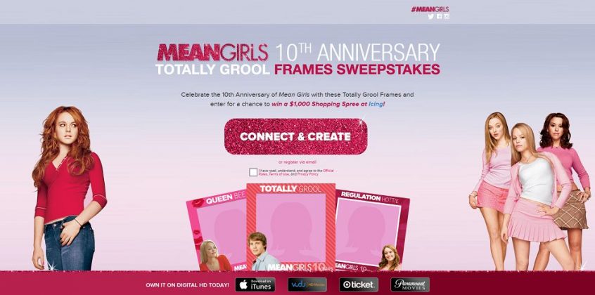 meangirls.com - Mean Girls: 10th Anniversary Totally Grool Frames ...