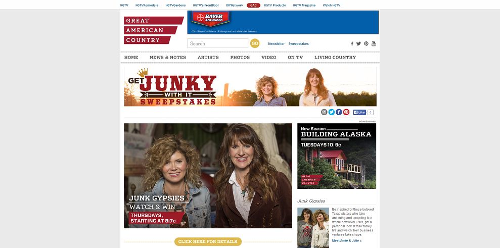 www.gactv.com/junk - Get Junky With It Sweepstakes