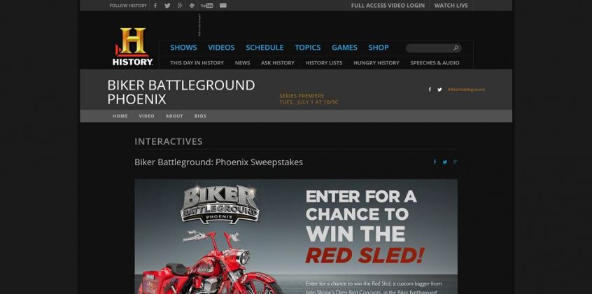 Biker Battleground: Phoenix Sweepstakes
