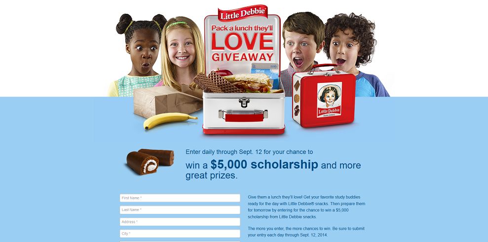 Little Debbie Pack a Lunch They’ll Love Giveaway