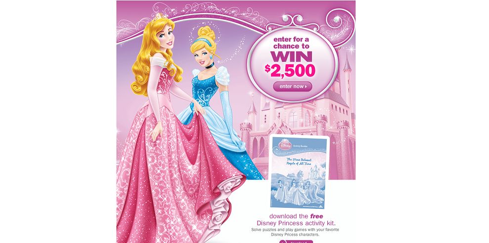 Disney Princess Month at Meijer Sweepstakes