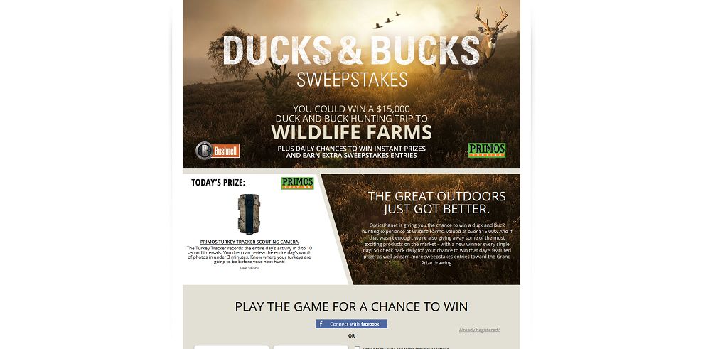 Ducks & Bucks Sweepstakes : Win a Ducks and Bucks Hunt Valued at Over ...