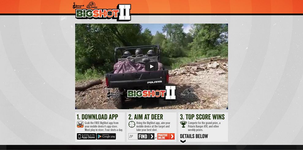 Record Rack and BigShot Contest : Download. Aim. Win