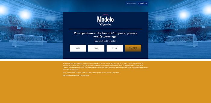 modelosoccer.com - Modelo Especial Summer 2015 Sweepstakes