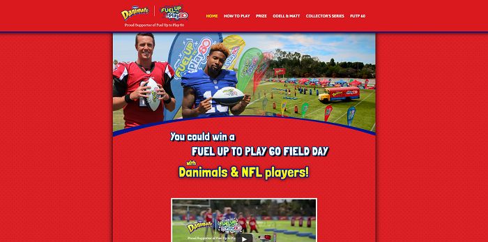 Dannon Danimals Fuel Up to Play 60 Instant Win Sweepstakes ...