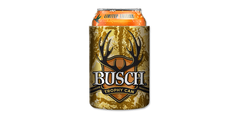 Find A Gold Trophy Can 2016 In The Busch Light Hunting Game
