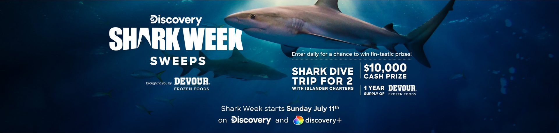 Discovery Shark Week Sweepstakes 2021